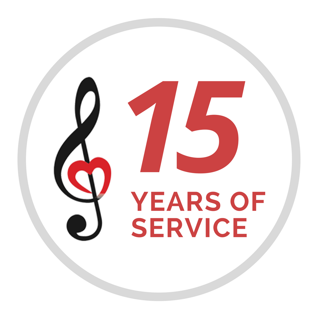 15 Years Of Service Logo